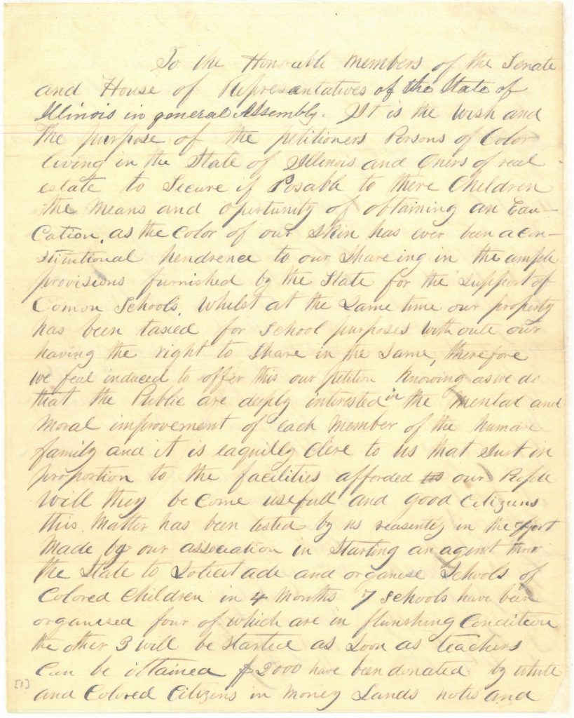 November 2021—1800s document evidences McWorter activity for Black ...